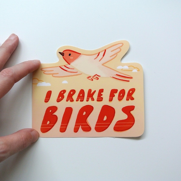 I Brake for Bumper Sticker - Etsy