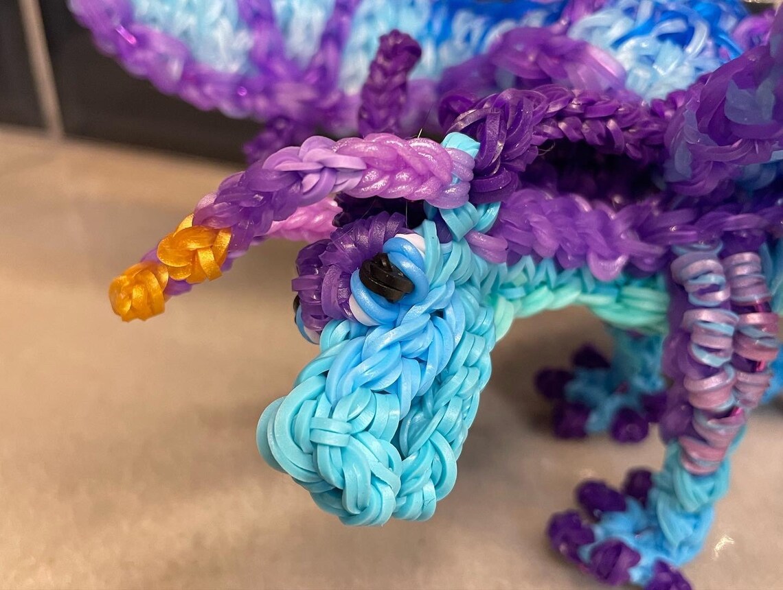 Blue the Silkwing - Etsy