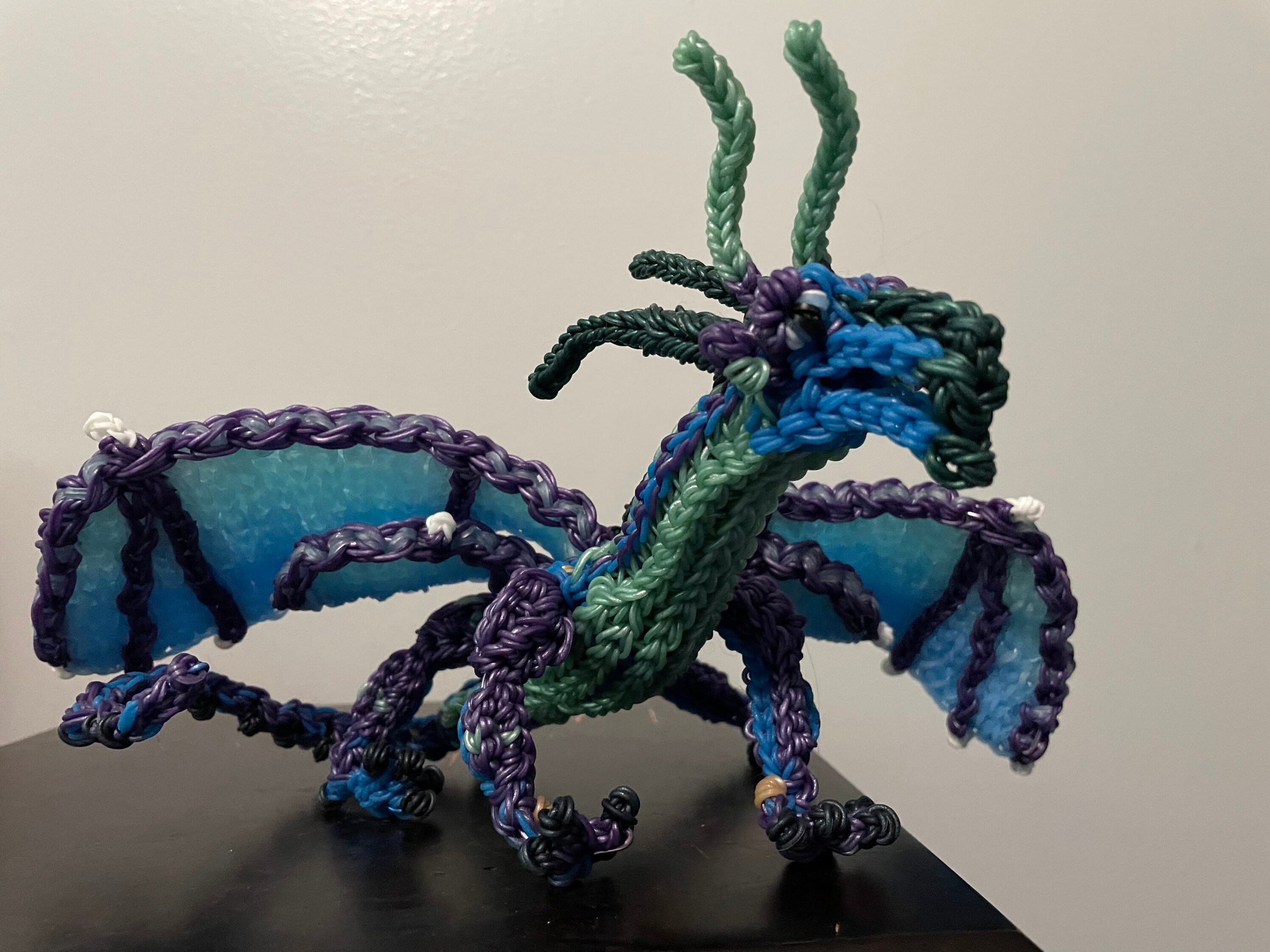 Blue the Silkwing - Etsy