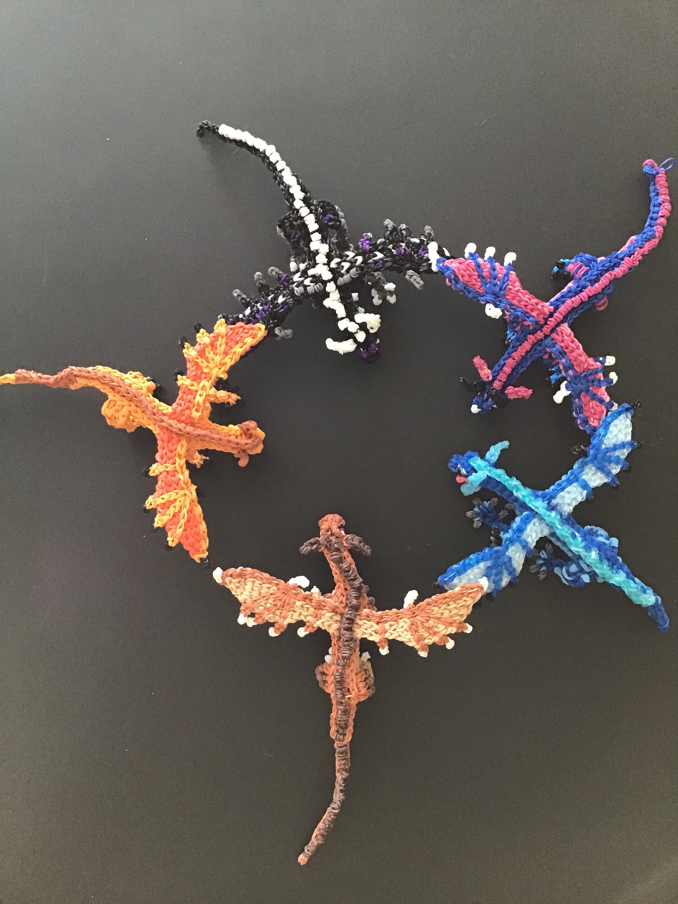 The Five Dragonets of Prophecy From Wings of Fire - Etsy