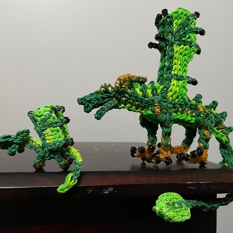 Rubber Band Dragon Loom - Etsy