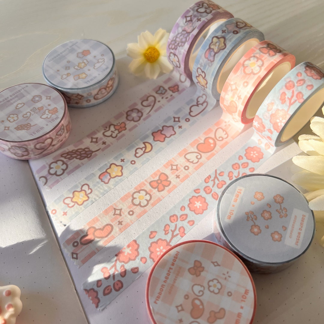 Aesthetic Washi Tape Bundle / Aesthetic Washi / Bullet Journal ...