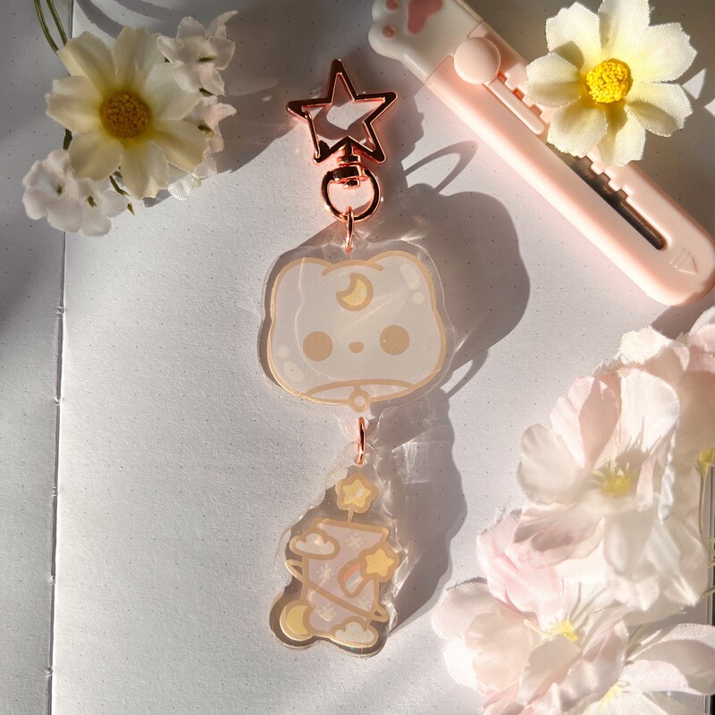 Kawaii Keychain - Etsy
