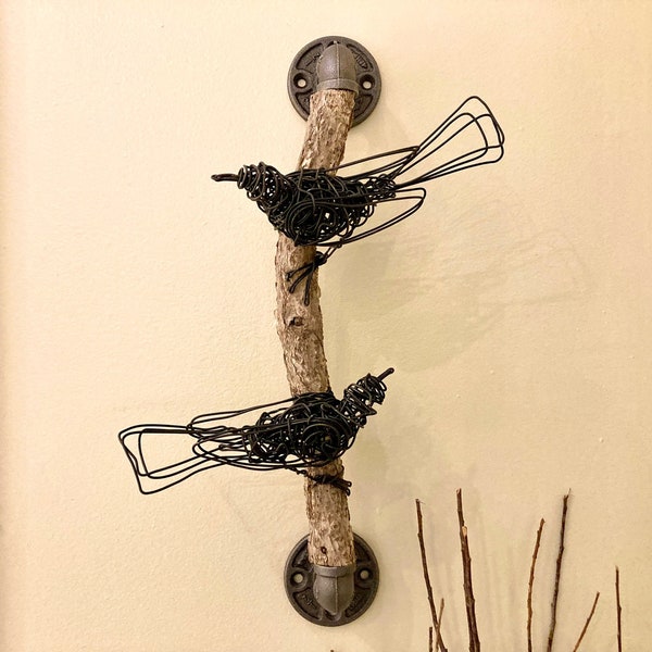 Wire Bird Sculpture - Etsy