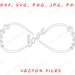 Infinity Love Dog Paw | Vector Files for Your Diy Projects | Commercial ...