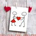 Stickman in Love Stick Figures Couple Couple in Love Svg Love Couple ...