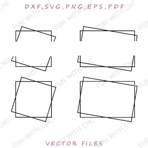 Frame Bundle, Square Frame, Rectangle Frame, Square Split Frame ...