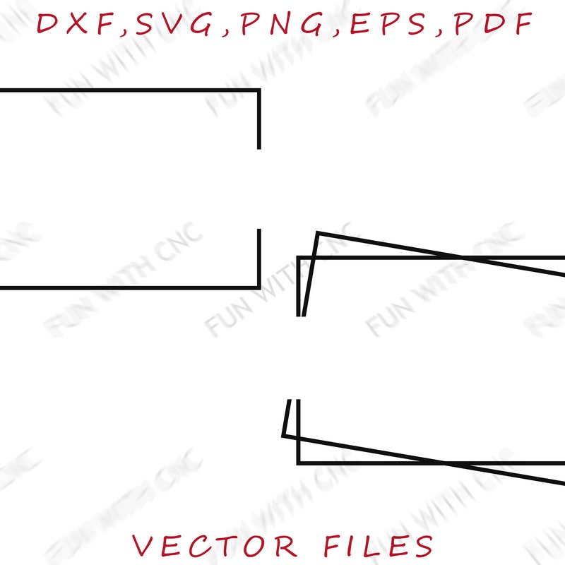 Rectangle Frame Svg - Etsy