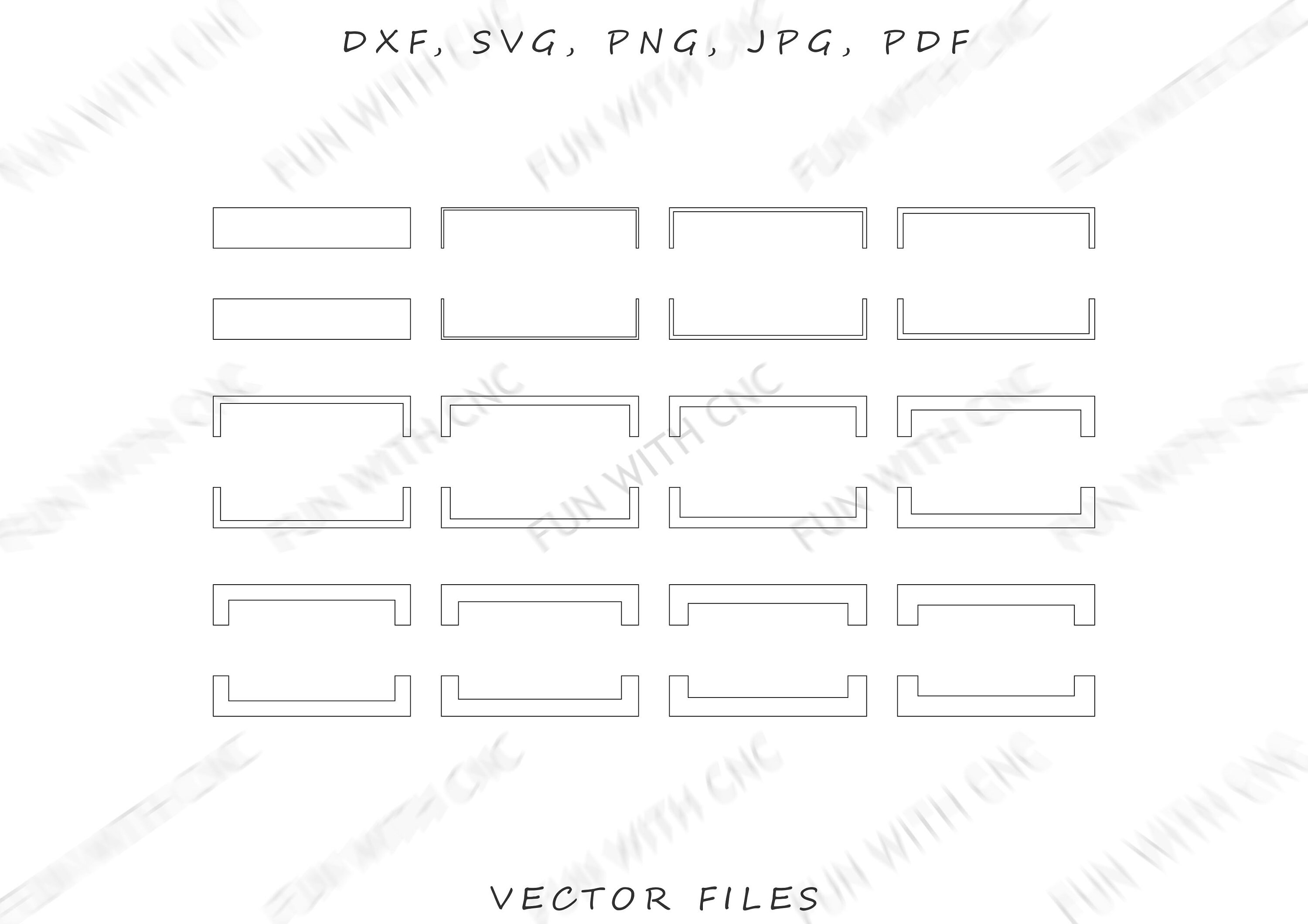 Rectangle Split Frames Svg Geometric Shapes Split Frame Rectangle