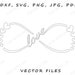 Infinity Love With Hearts | Infinity Loop | Digital Clipart for Your ...