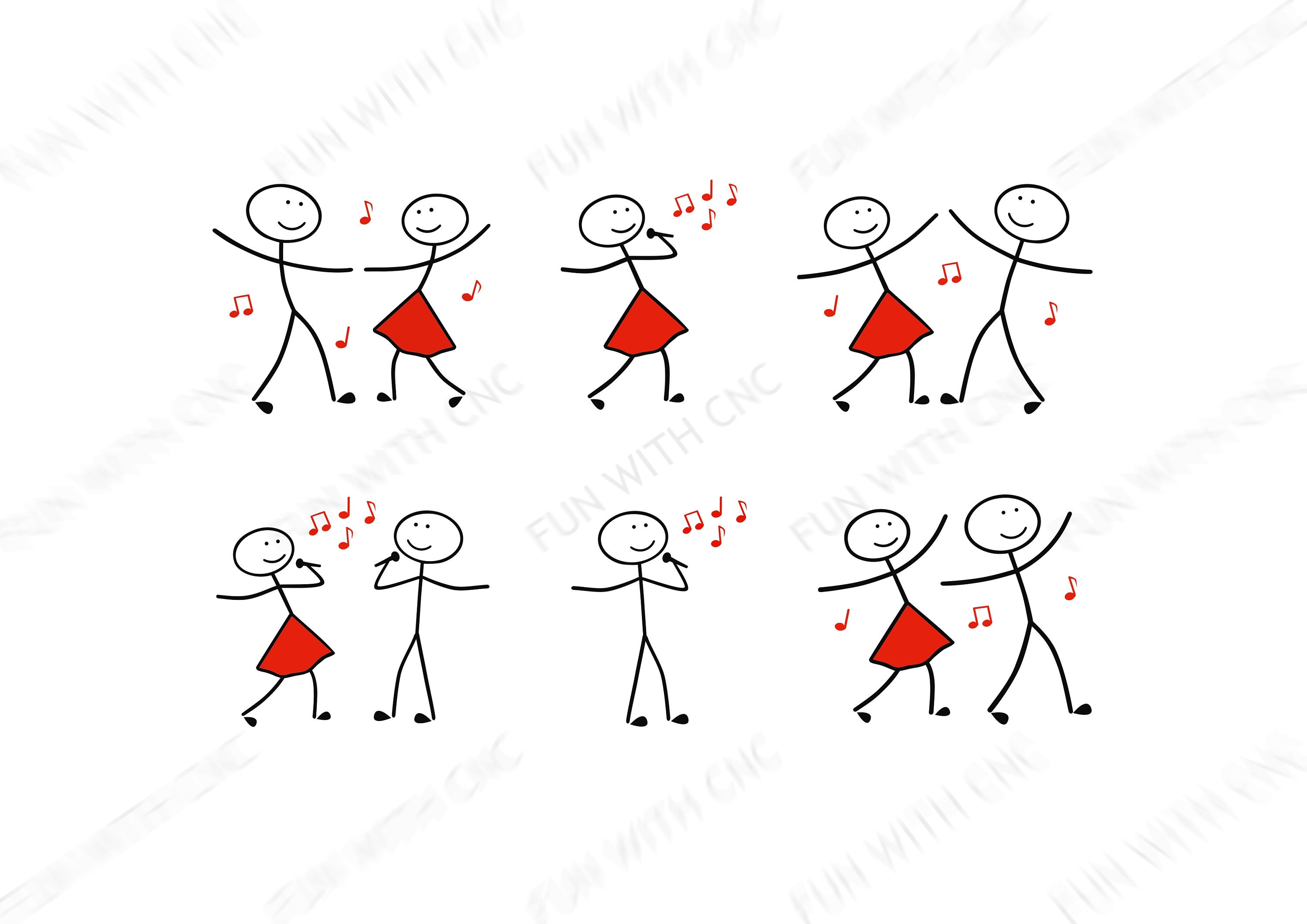 Cute Stick Figure Couple Holding Hands Cute Stick Figure Couple Holding Hands