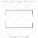 Rectangle Frame Split Svg | Single Line Rectangle | Double Line ...