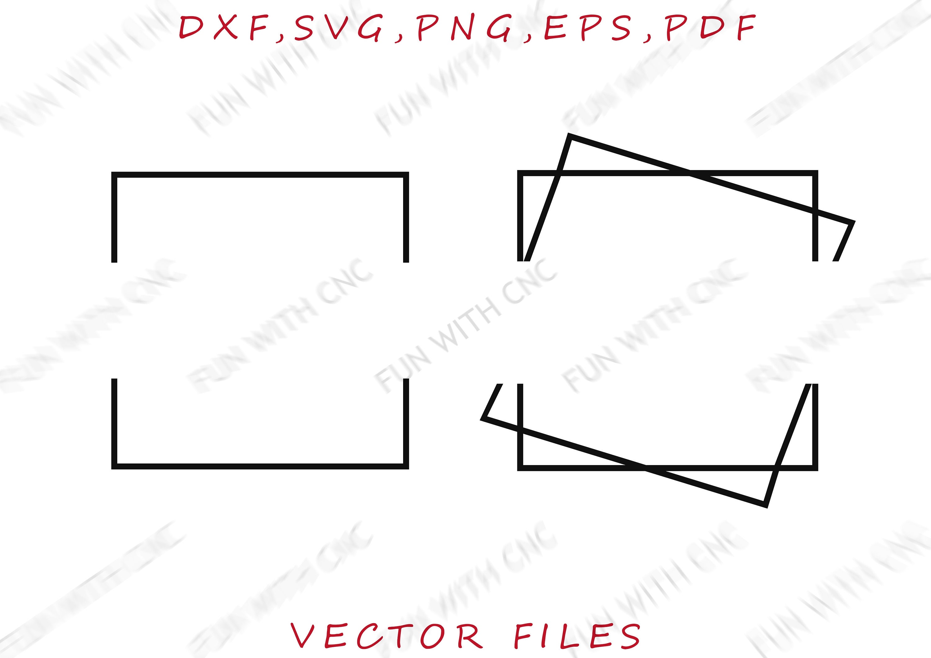 Frame Bundle, Square Frame, Rectangle Frame, Square Split Frame ...