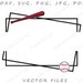 Baseball Split Frame Set of 2 With Bat and Baseball Ball, Double ...
