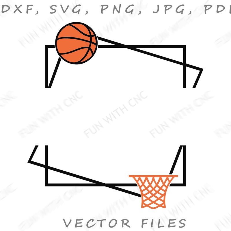 Split Basketball Svg - Etsy