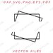 Square Frame Split Svg Geometric Shapes Basic Square Frame Split Simple ...