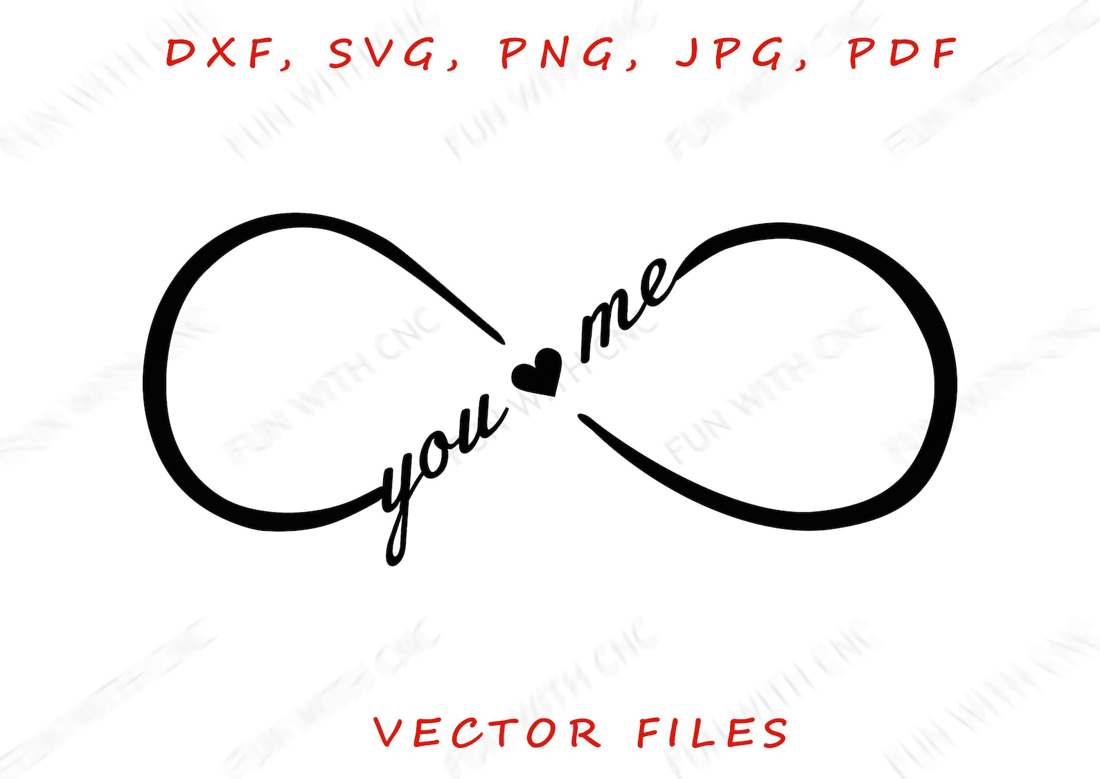 You and Me Forever Svg, Infinity Love Svg, Infinity Symbol Svg, Digital ...