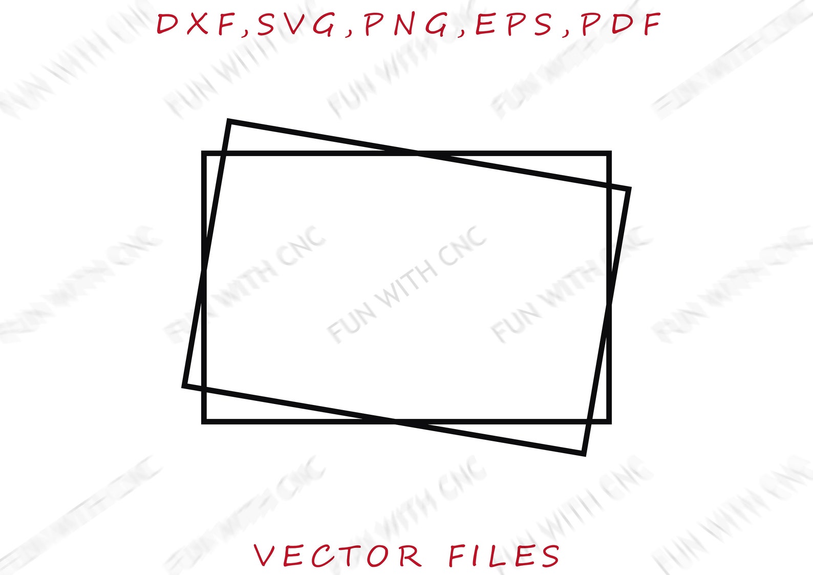 Rectangle Frame Svg, Simple Rectangle Frame, Double Line Rectangle ...