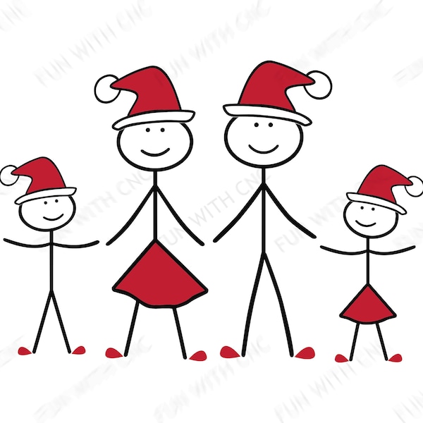 Stick Figure Clipart - Etsy