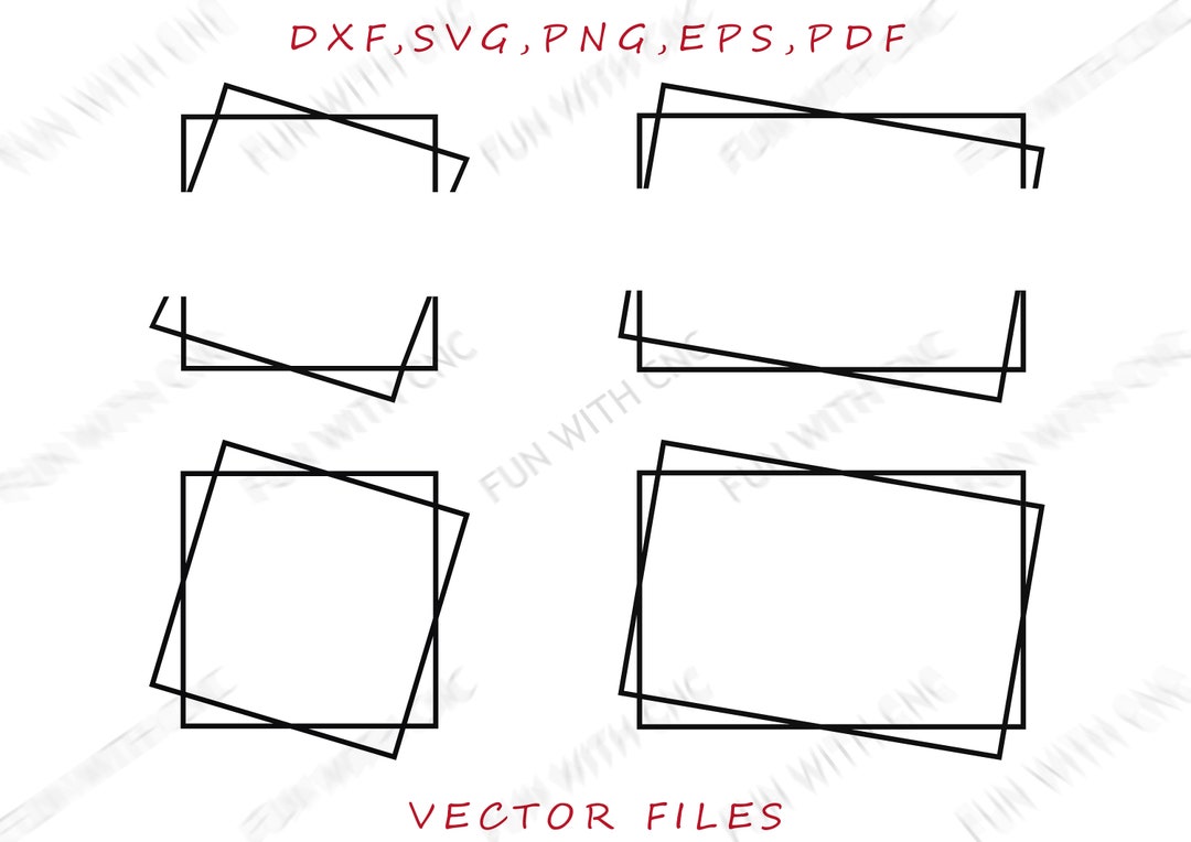 Frame Bundle Square Frame Rectangle Frame Square Split - Etsy