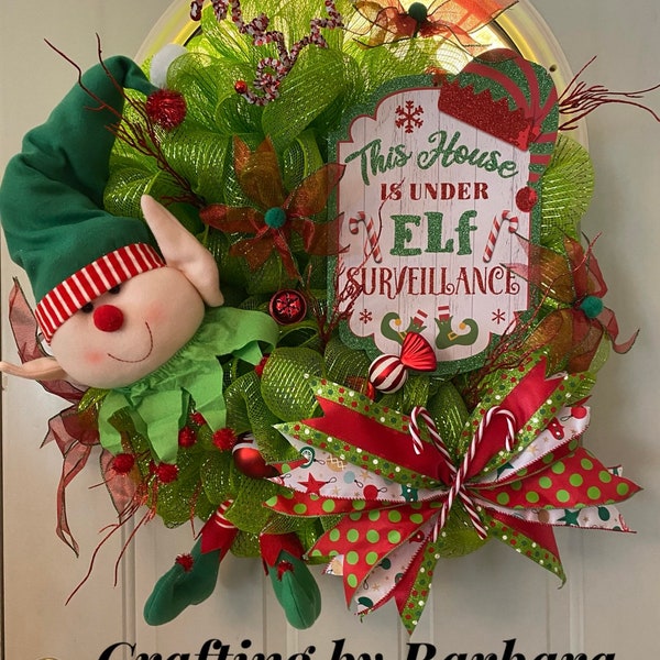 Elf Wreath - Etsy