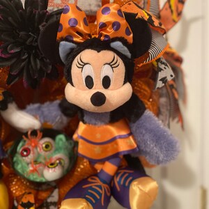 Halloween Mickey & Minnie Werewolf and Cat - Etsy