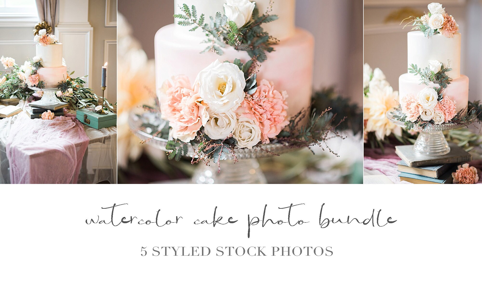 Product Photography, Wedding Cake Photo, Food Stock Photo Bundle - Etsy