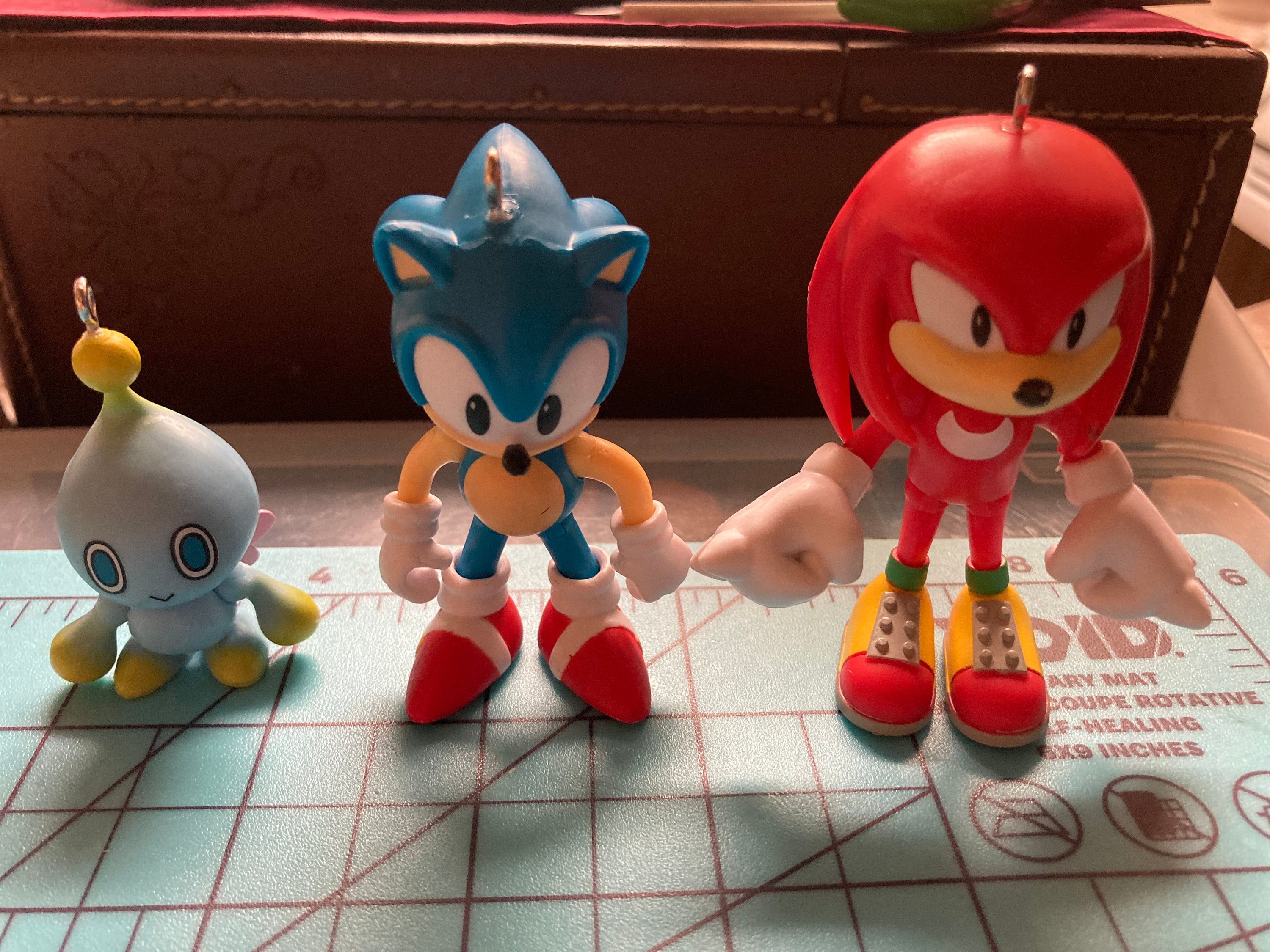 THEYRE BACK Jakks Sonic Mini-figure-ornaments please Read Description. - Etsy