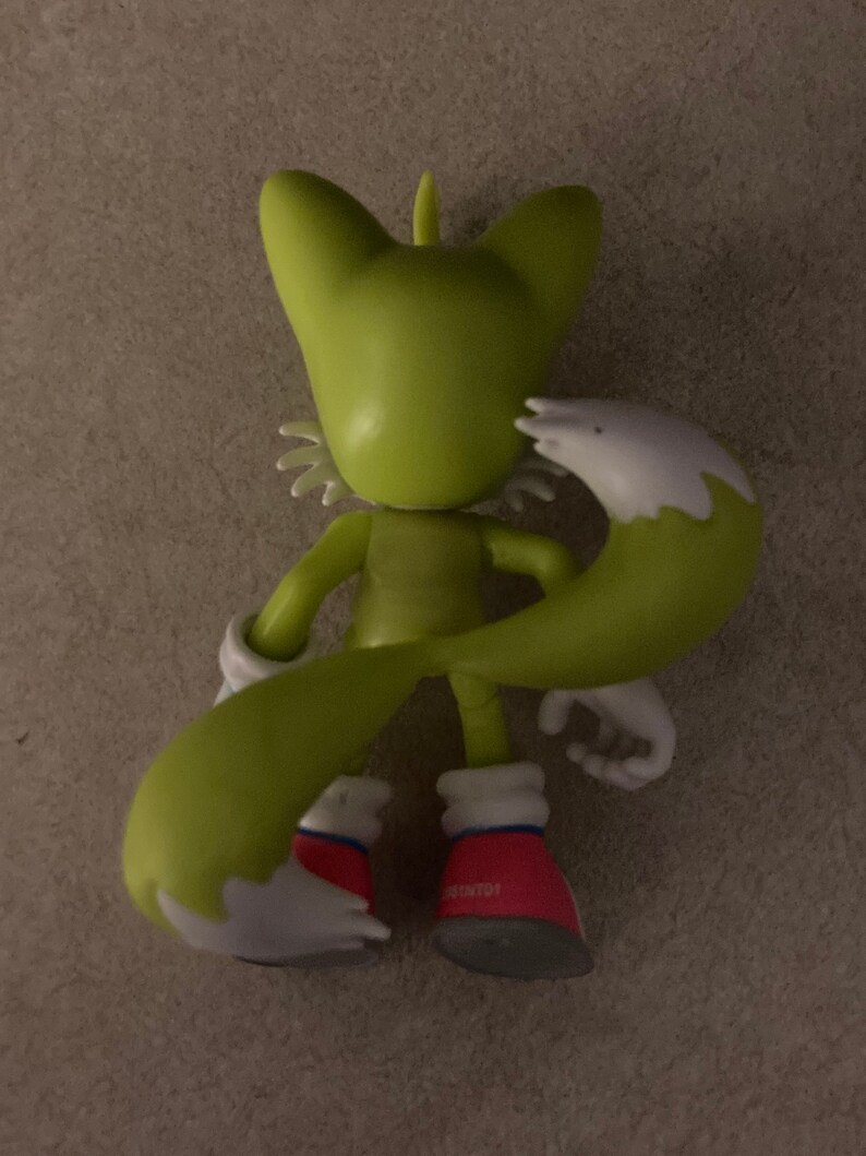 Custom Jakks-pacific-style super Tails Action Figure please Read ...