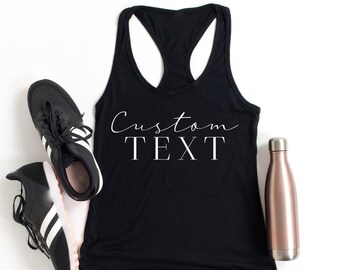 Custom Tank Top - Etsy