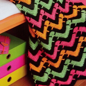 To the Point Throw Crochet Pattern L Throw Afghan Pattern L Crochet ...