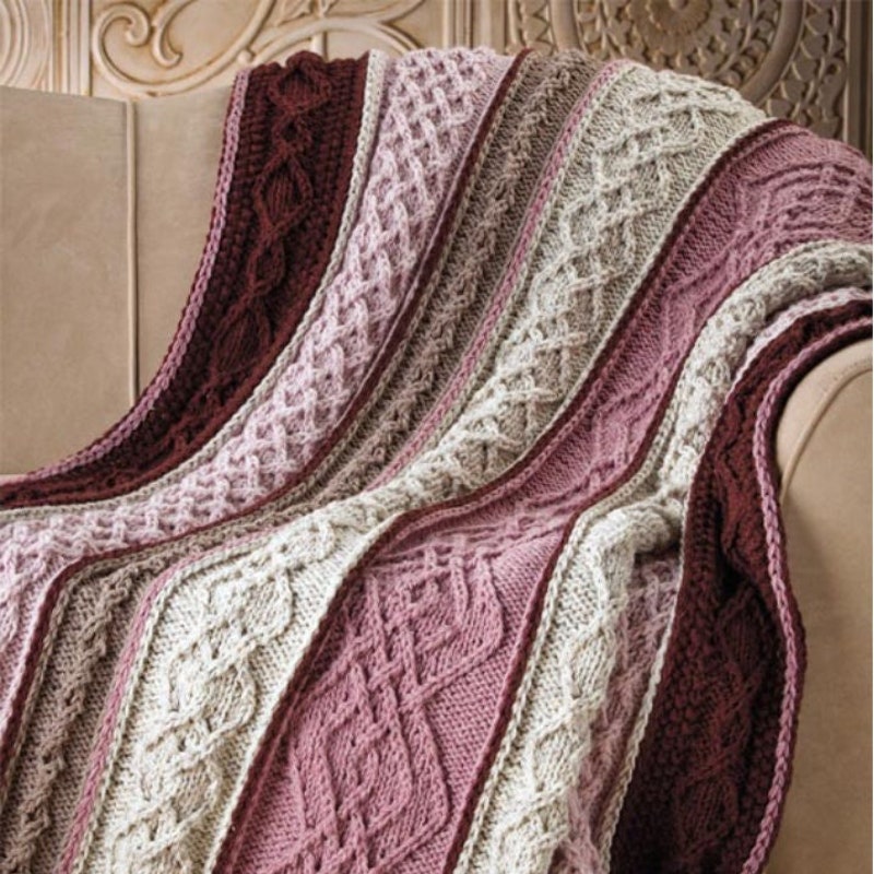 Knit Afghan Pattern - Etsy