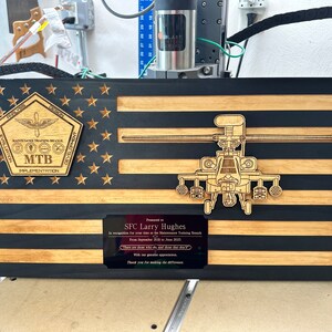 Personalized Military Flags, Military Gifts, Wood Flags, Military ...