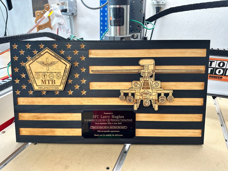 Personalized Military Flags, Military Gifts, Wood Flags, Military ...