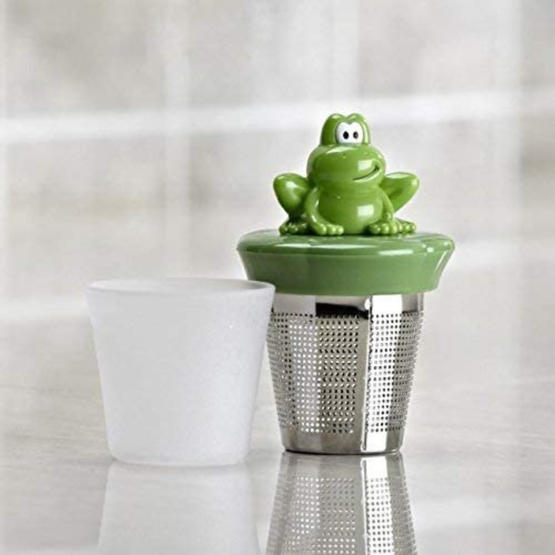 Tea Infuser Frog Floating Stainless Steel Loose Leaf Tea Cup - Etsy Canada