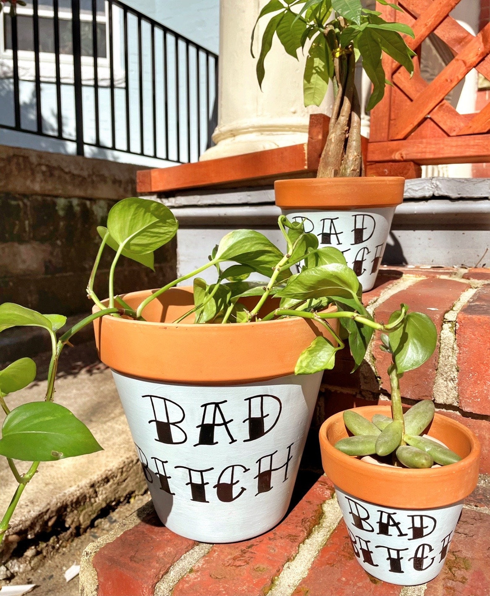Bad Bitch: Plant Pot | Etsy