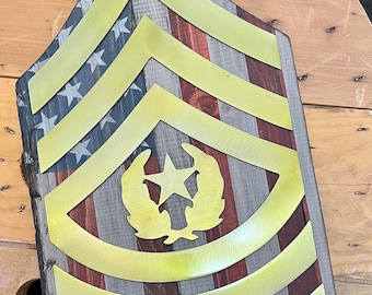 Army Rank Plaque - Etsy