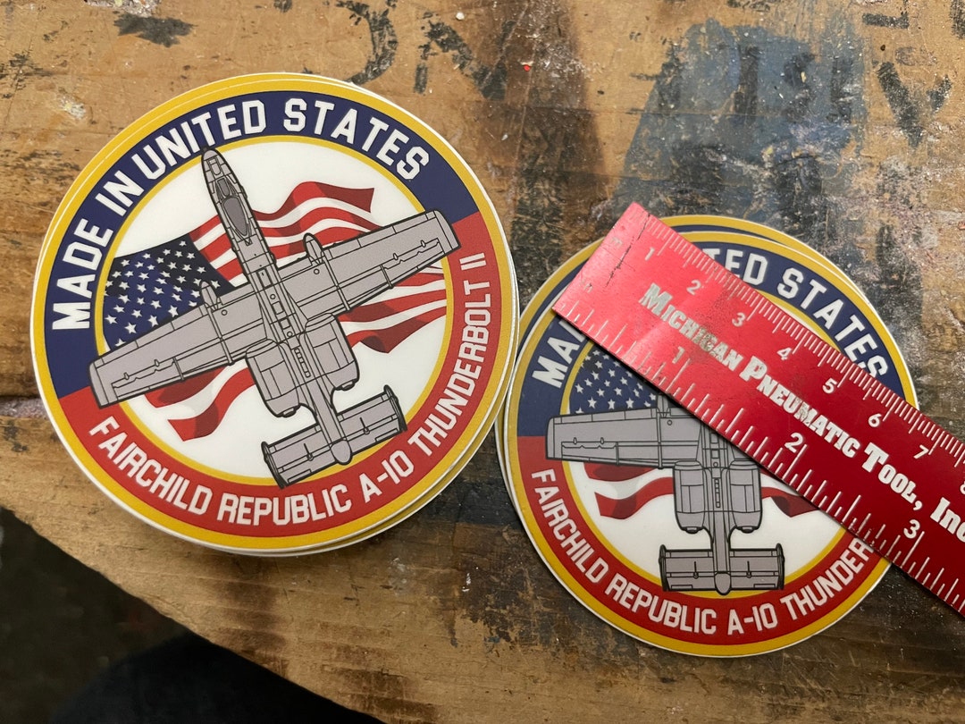 Ready-to-ship ~ A10 Warthog Vinyl Decal and Coasters ~ Free Shipping - Etsy