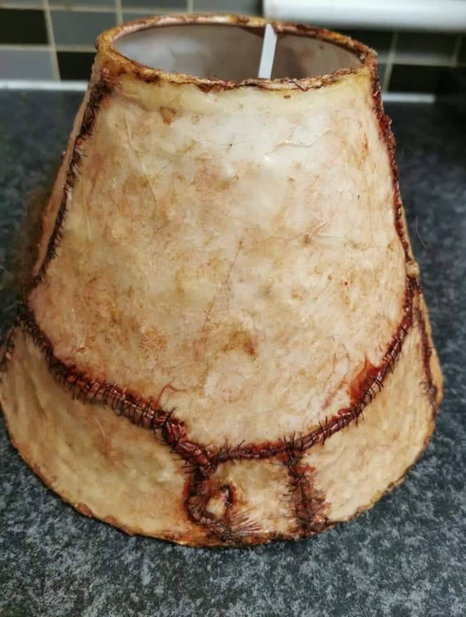 Ed Gein Texas Chainsaw Massacre Style Lamp Shade Horror Gore - Etsy ...