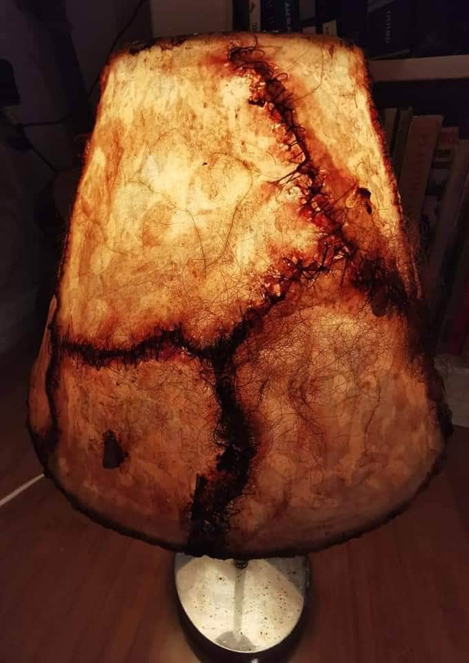 Ed Gein Texas Chainsaw Massacre Style Lamp Shade Horror Gore - Etsy UK