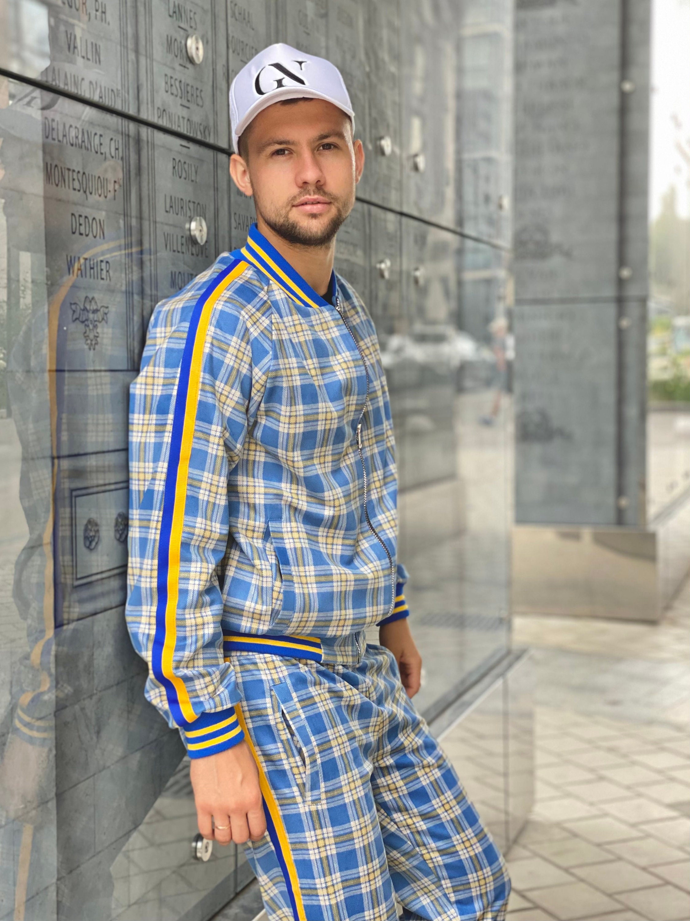 The Gentlemen Tracksuit Ukraine Flag Tracksuit Men's Tracksuit From the ...