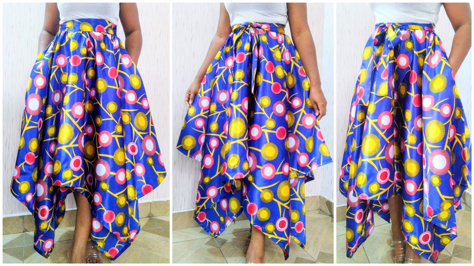 Handkerchief Hem / Square Skirt PDF Sewing Pattern With Video - Etsy UK