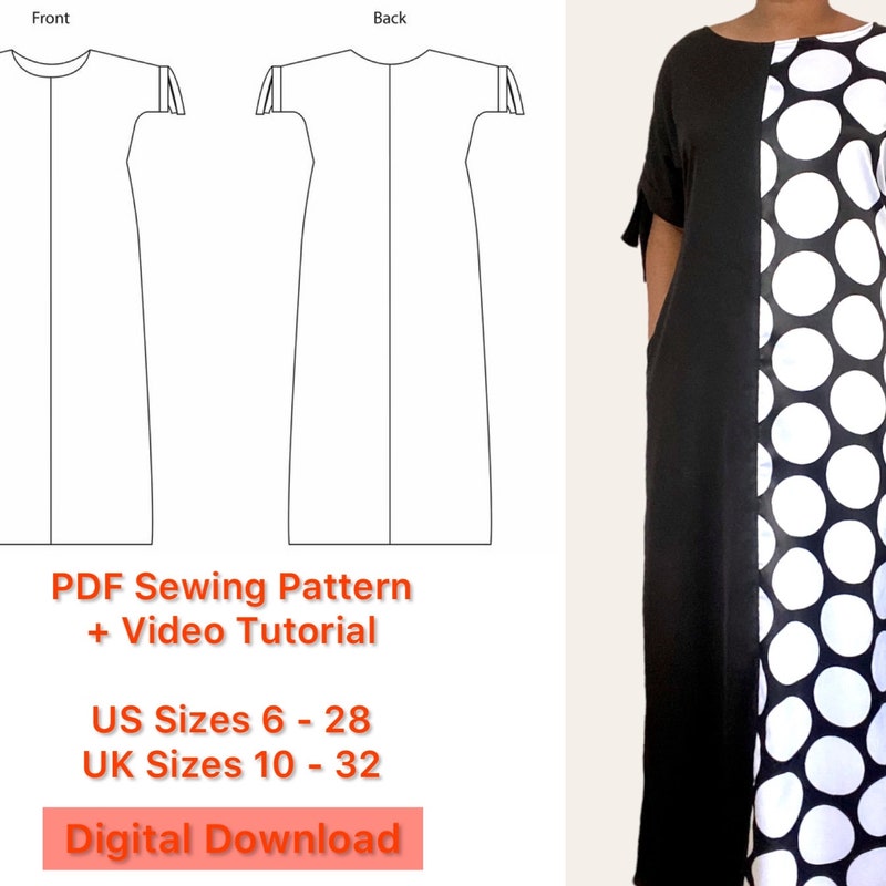 Boho Tunic Pattern - Etsy