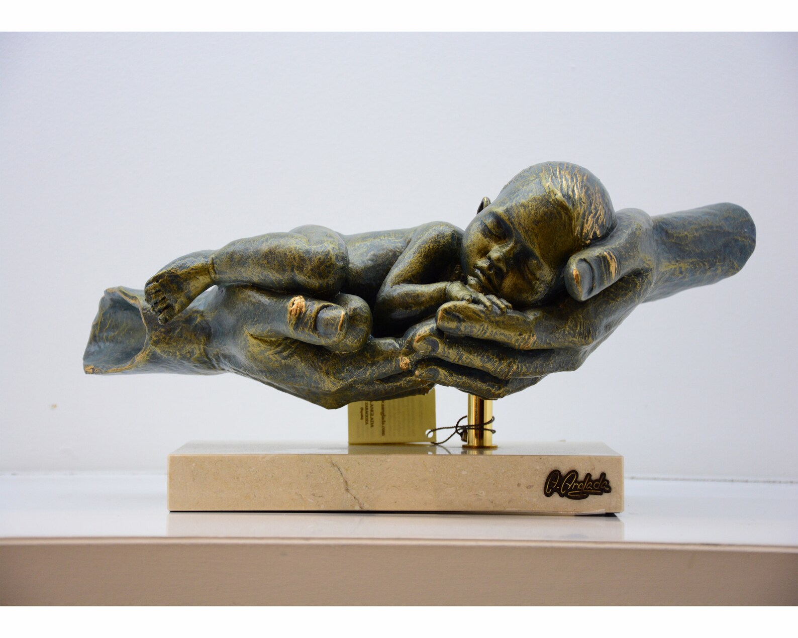 A.anglada Hand Made Sculptures Clay Bronze Covering - Etsy