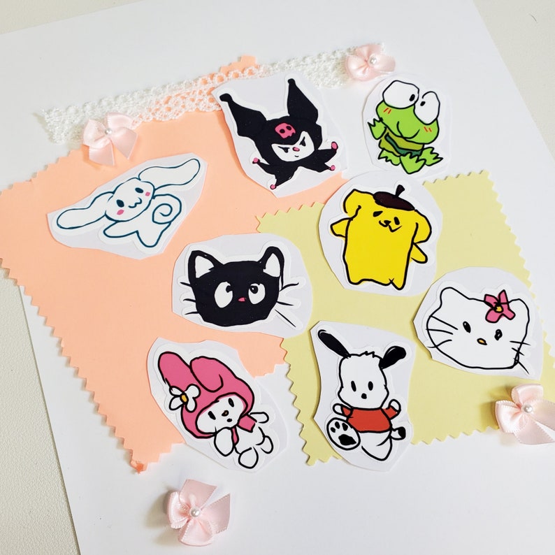 Bootleg Pals Sticker Pack - Etsy