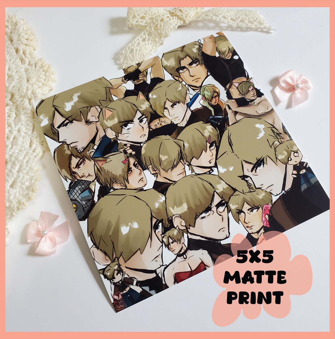 The Leon 5x5 Art Print - Etsy