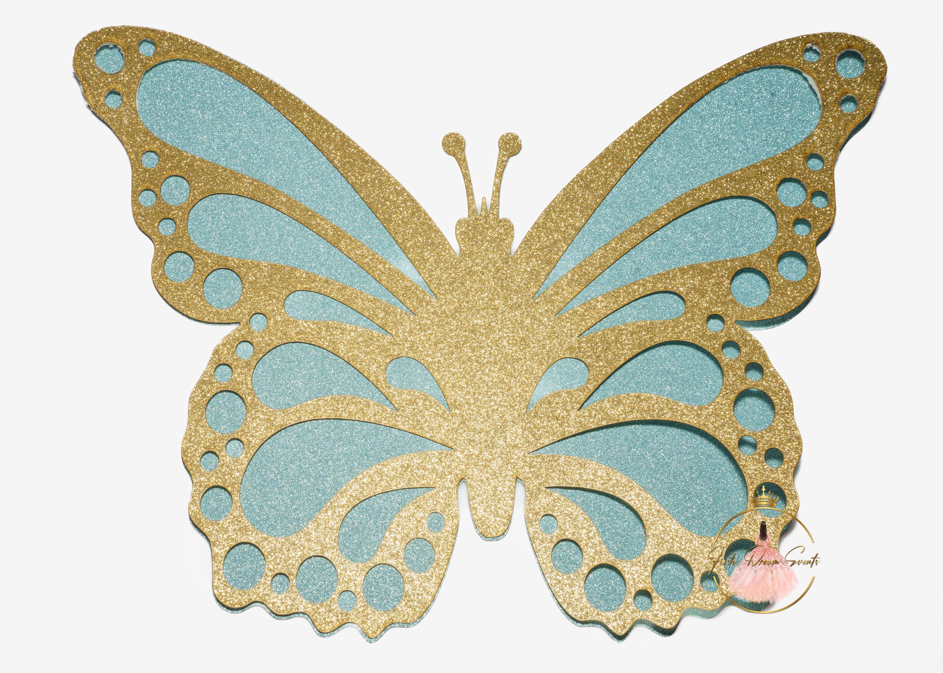 Beautiful Butterfly Cut Out SVG, PNG File for Cricut and Laser Machines ...