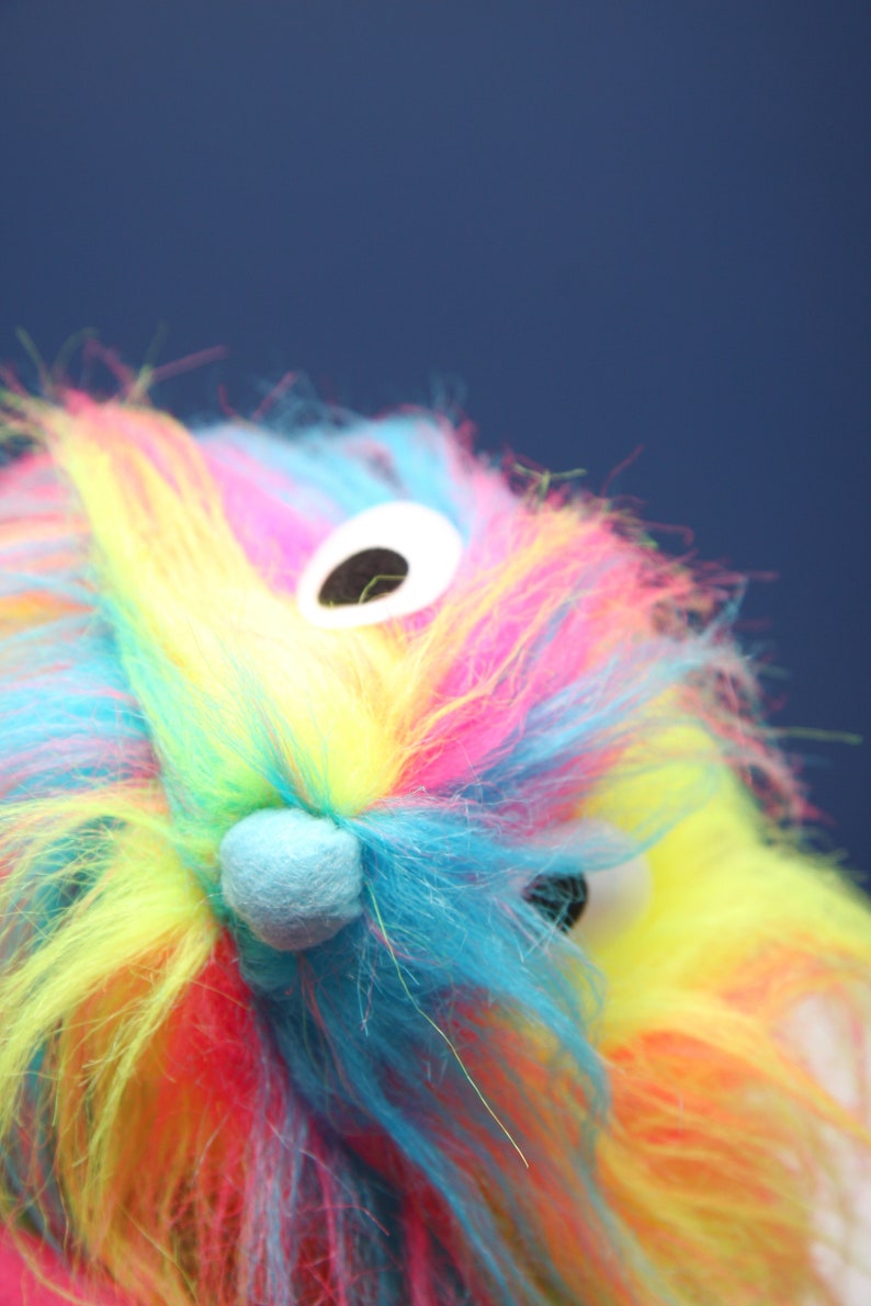 Rainbow Hand Puppet - Etsy