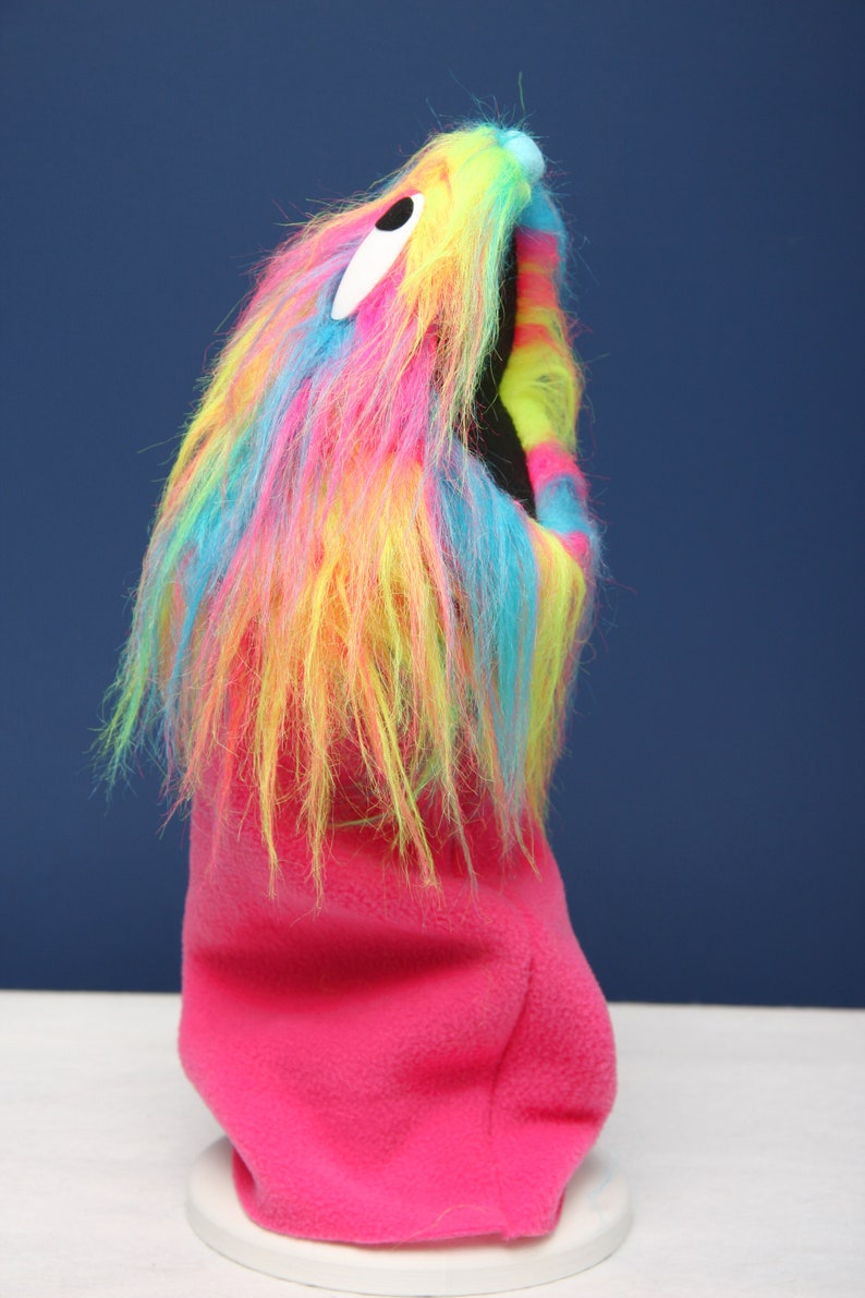 Rainbow Hand Puppet - Etsy