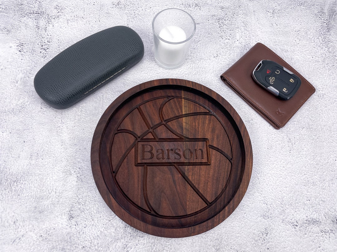 Personalized Gift for Basketball, Catch All Tray, Gift for Basketball ...